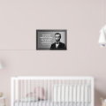 Abraham Lincoln Quote - Gettysburg Address Poster | Zazzle