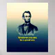 Abraham Lincoln Quote Poster | Zazzle