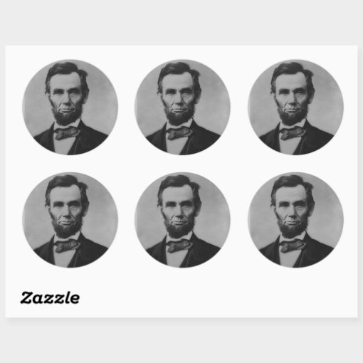 Abraham Lincoln Sticker | Zazzle