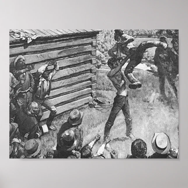 Abraham Lincoln Wrestling Poster | Zazzle
