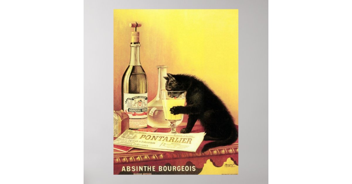 Absinthe Bourgeois Poster | Zazzle