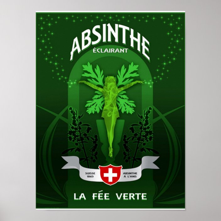 ABSINTHE Poster | Zazzle.com