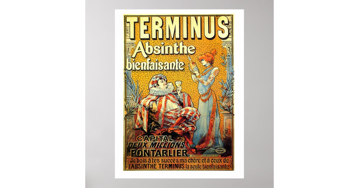 Absinthe Terminus Poster | Zazzle