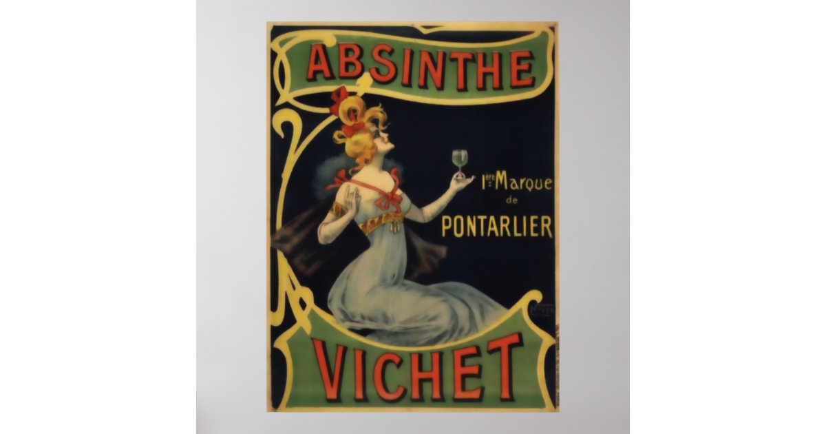 Absinthe Vichet Poster | Zazzle