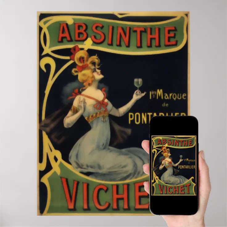 Absinthe Vichet Poster | Zazzle