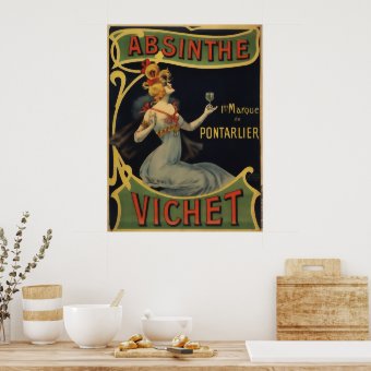 Absinthe Vichet Poster | Zazzle