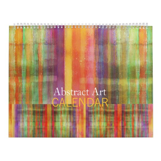 Abstract Art Calendar | Zazzle.com