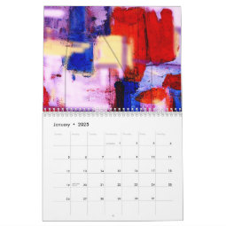 Abstract Art Calendar | Zazzle