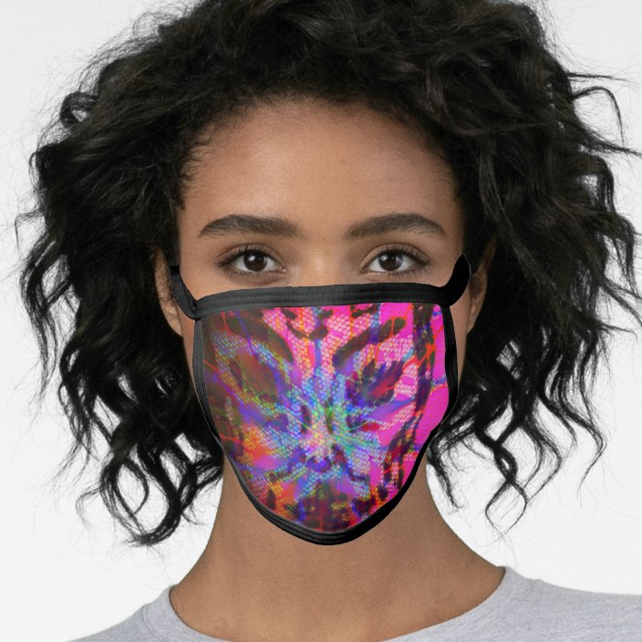 Abstract Art Facemask Face Mask | Zazzle.com