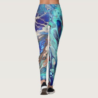 Abstract Art Leggings | Zazzle