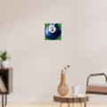 Abstract Art Number 2 Billiards Ball Poster | Zazzle