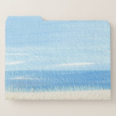Abstract Beach File Folder | Zazzle