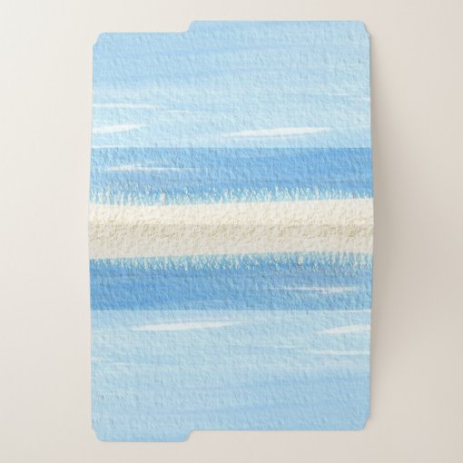 Abstract Beach File Folder | Zazzle