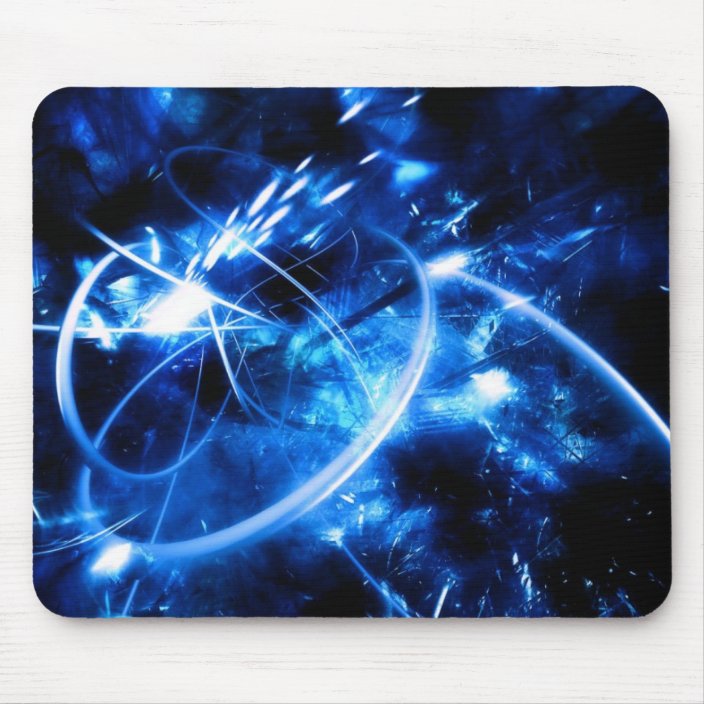 Abstract-Blue Mousepad | Zazzle.com