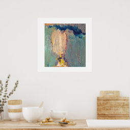 Abstract boy poster | Zazzle