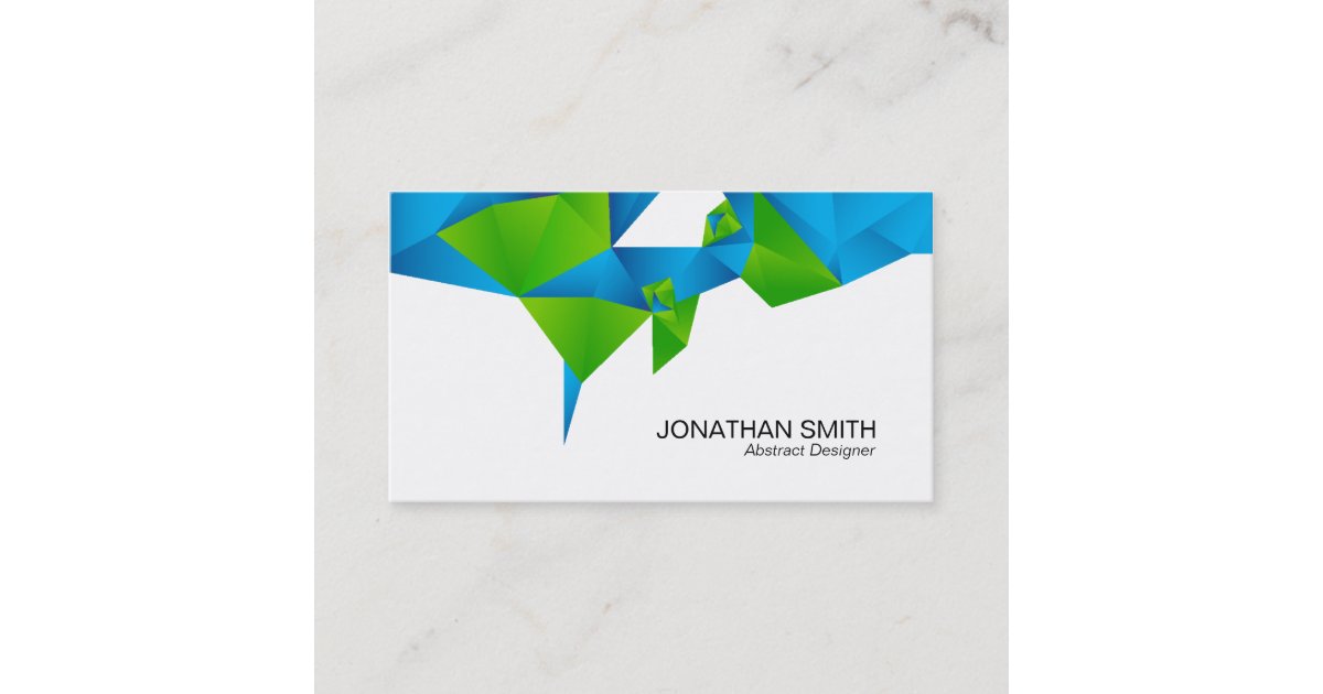 Abstract Business Card | Zazzle