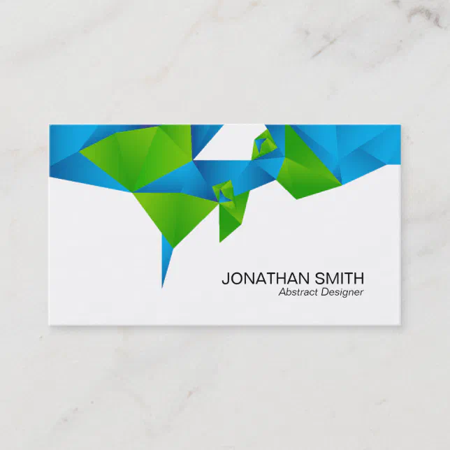 Abstract Business Card | Zazzle