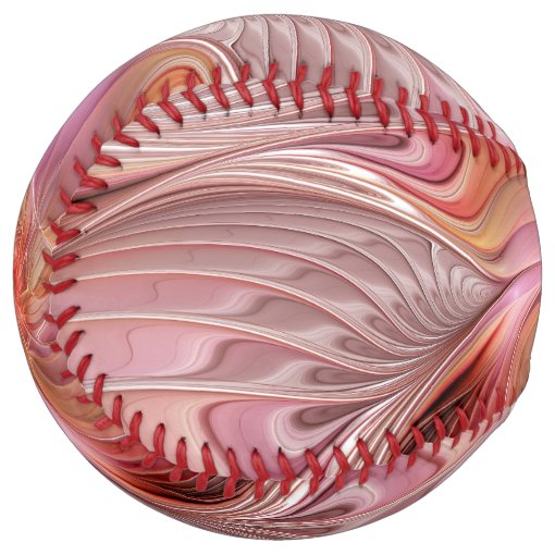 Abstract Butterfly Colorful Fantasy Fractal Art Softball | Zazzle