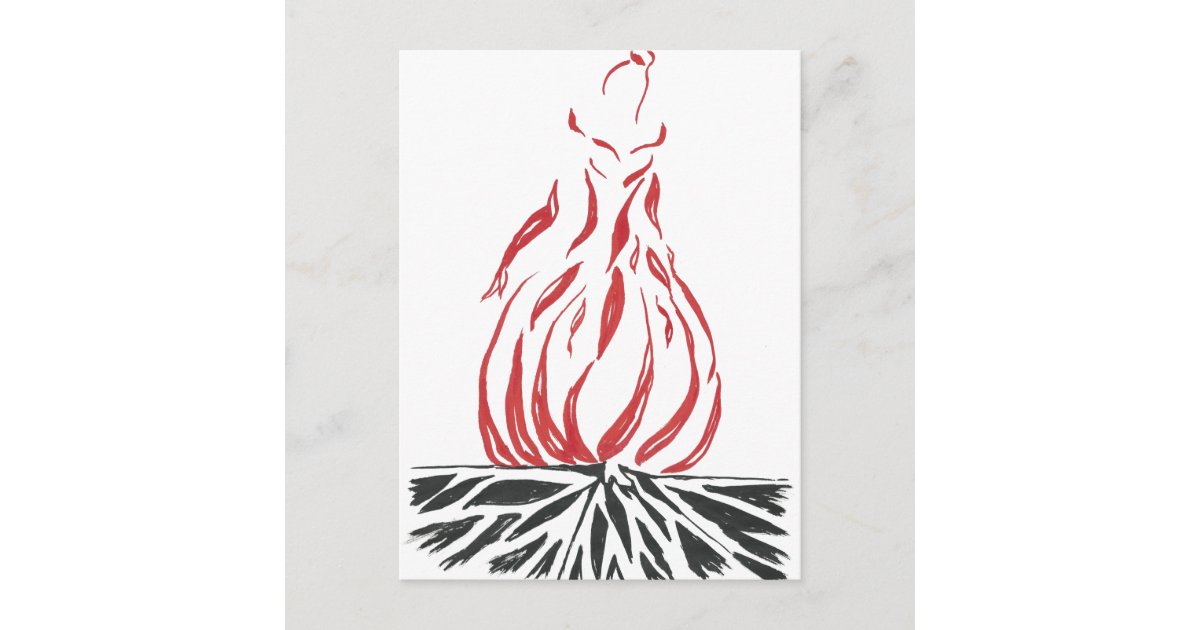 Abstract Cinderella Phoenix Postcard | Zazzle