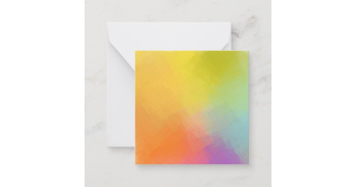 Abstract Colorful Blank Template Elegant Custom | Zazzle