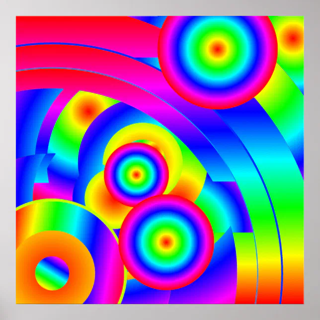 Abstract Comet Poster | Zazzle