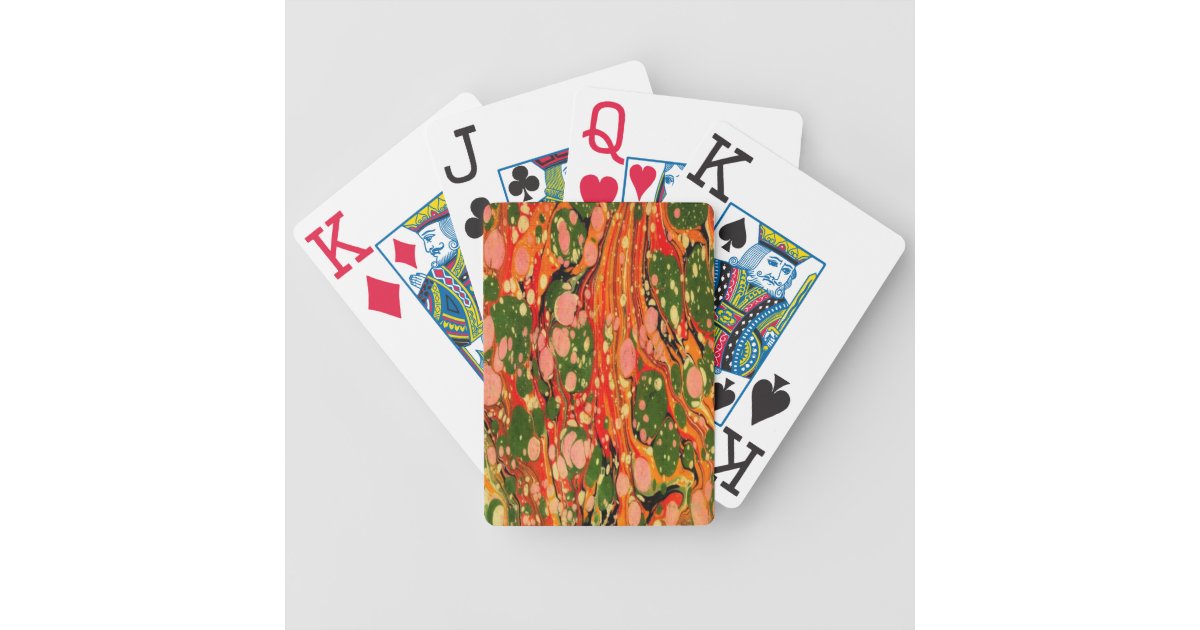 Abstract Design Playing Cards | Zazzle.com