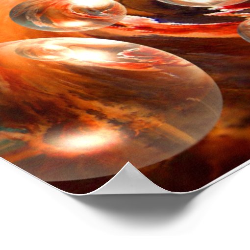 Abstract Digital Design Poster | Zazzle