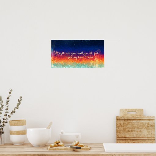 Abstract Flame Poster | Zazzle