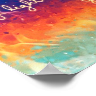 Abstract Flame Poster | Zazzle