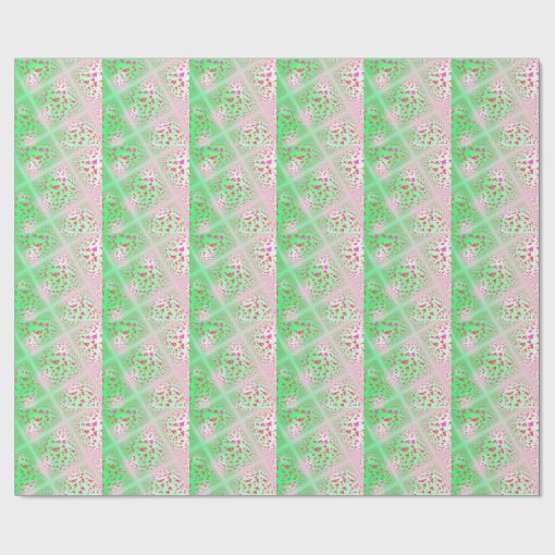 Abstract Floating Tiny Triangles Wrapping Paper | Zazzle