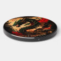 Abstract Green Dragon Wireless Charger | Zazzle