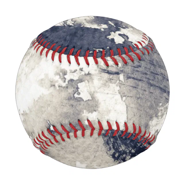 Abstract grunge background. Watercolor, ink Baseball | Zazzle