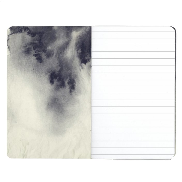 Abstract ink painting on grunge paper texture. journal | Zazzle.com