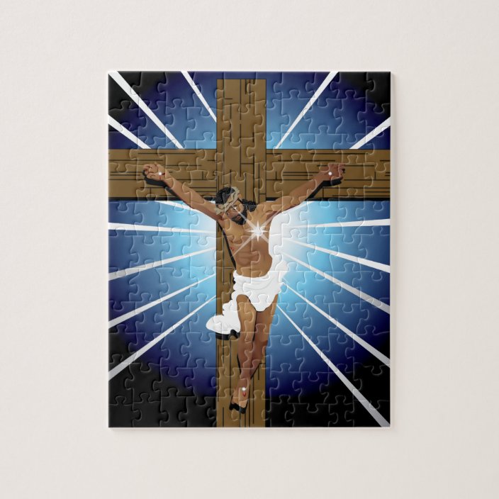 Abstract Jesus Christ Jigsaw Puzzle | Zazzle.com
