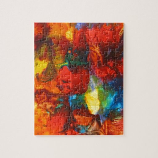 Abstract Jigsaw Puzzles | Zazzle