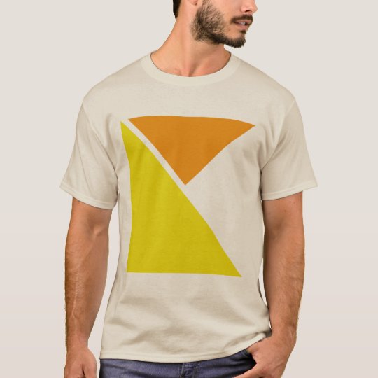 Abstract Minimalist Geometric Design T-Shirt | Zazzle.com