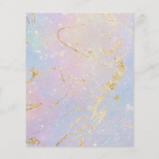 abstract pastel background flyer | Zazzle