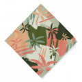 Abstract Pastel Summer Palm Tree Pattern Bandana | Zazzle