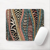 Abstract pattern in ethnic style mouse pad | Zazzle