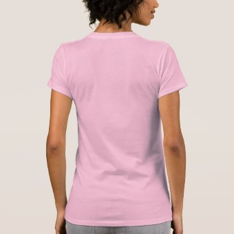 Abstract Pink Ribbon T-Shirt | Zazzle