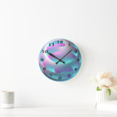 Abstract Sphere Wall Clock | Zazzle