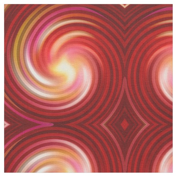 Swirl Pattern Fabric | Zazzle