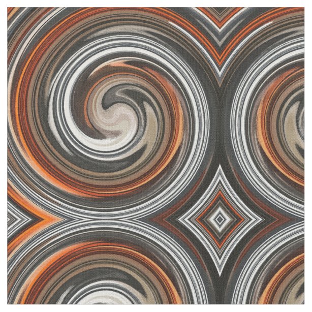 Swirl Pattern Fabric | Zazzle