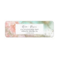 Abstract Summer Watercolor Return Address Label | Zazzle