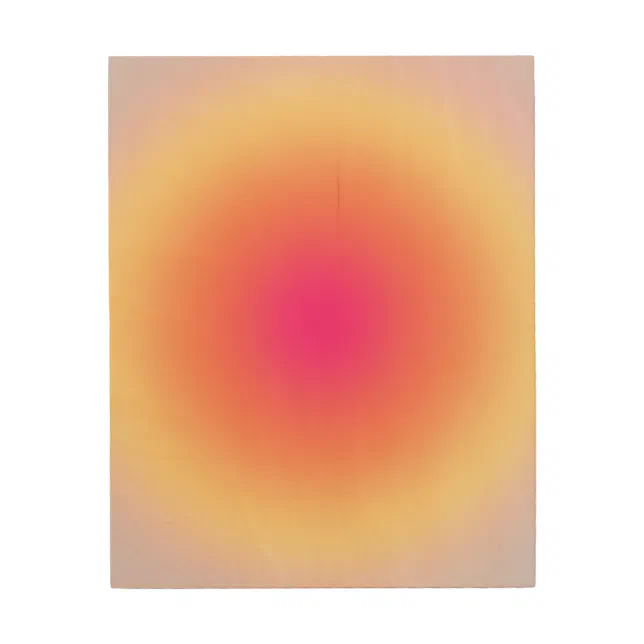 Abstract Sunset Gradient Wood Wall Art | Zazzle