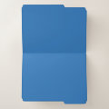Abstract Swirls in Blue Tones Popular Custom File Folder | Zazzle