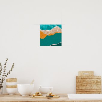 Abstract Texture Poster | Zazzle