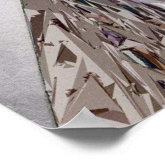 Abstract Urban Structure Poster | Zazzle