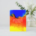 Abstract Watercolor Inspirational Quote on Faith Postcard | Zazzle
