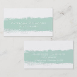 Abstract Watercolor Splash Business Card | Zazzle